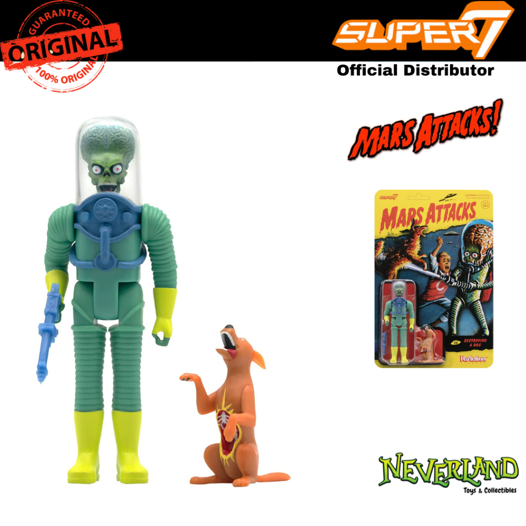 Super7 Mars Attacks Destroying a Dog Rection Figure | Shopee Thailand