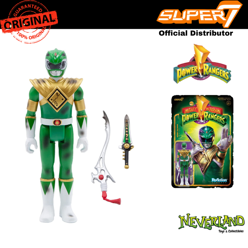(SOLD OUT) Super7 Mighty Morphin Power Rangers Green Ranger Battle ...