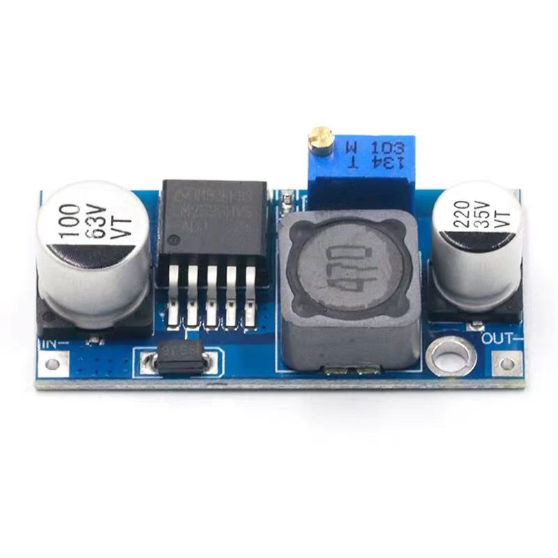 Discofamily LM2596 LM2596HVS DC-DC Step Down Module Adjustable Buck Converter พร้อมโวลต์มิเตอร์ ...