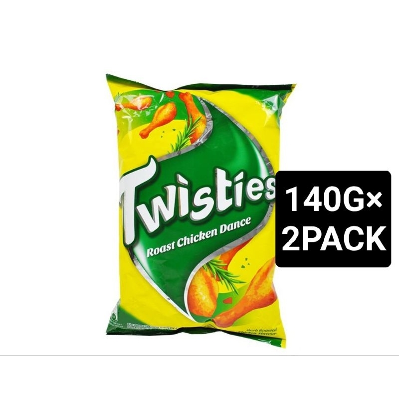 Twisties Roast Chicken Dance/BBQ CURRY(140g x 2 packs) | Shopee Thailand