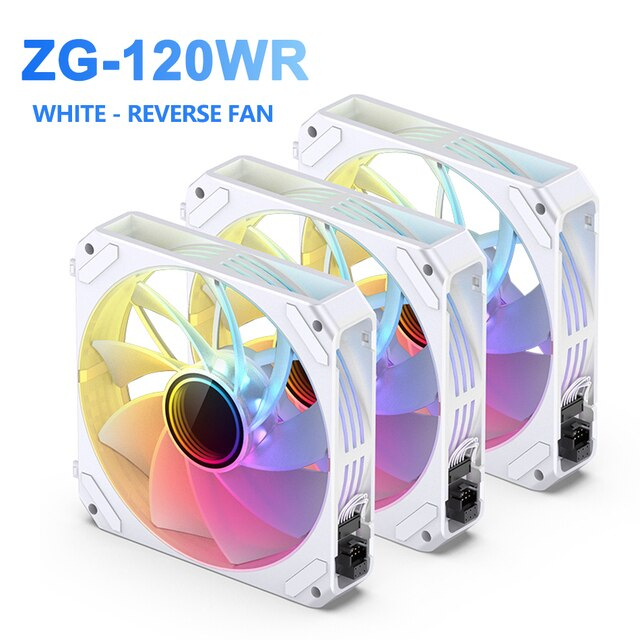 JONSBO MAGIC FAN ZG-120B ARGB ( 3 IN 1) / ZG-120B REVERSE FAN ARGB ( 3 ...