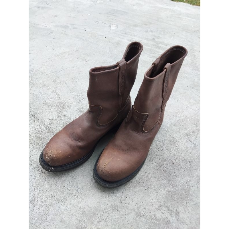รองเท้า Safety Red Wing Pecos 8242 แท้ มือสอง size US 11 | Shopee Thailand