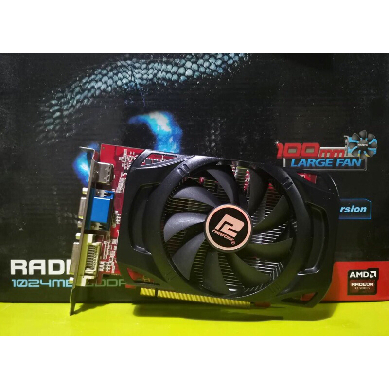 การ์ดจอ PowerColor รุ่น AMD Radeon HD 6670 1GB DDR3 128bit (มือสอง ไม่มีกล่อง) | Shopee Thailand