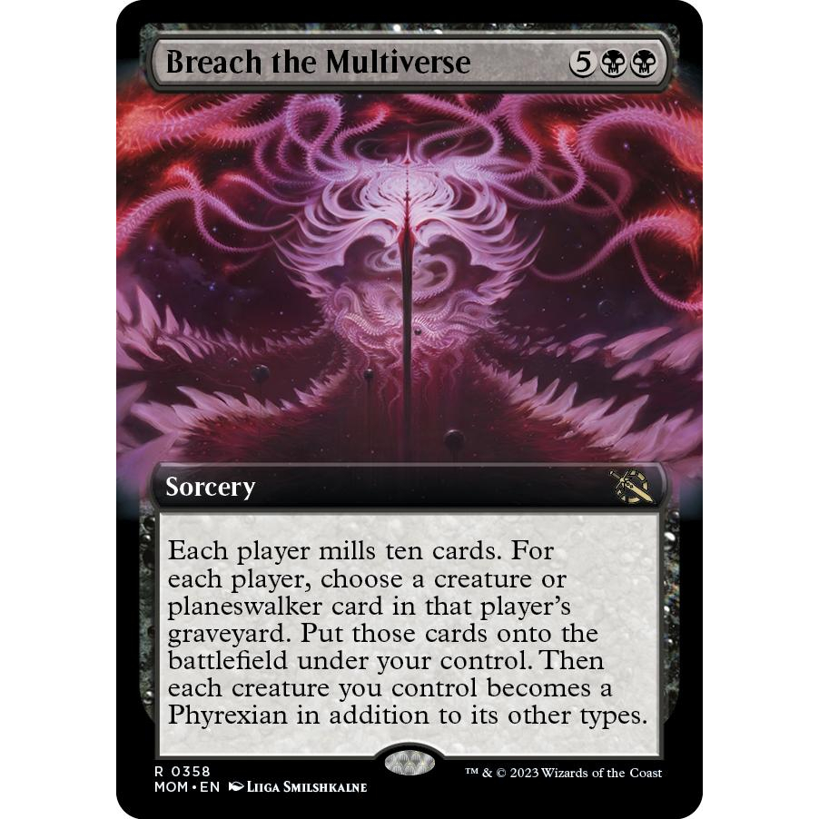 [MTG][Single][MOM] Breach the Multiverse ระดับ Rare [ภาษาอังกฤษ ...
