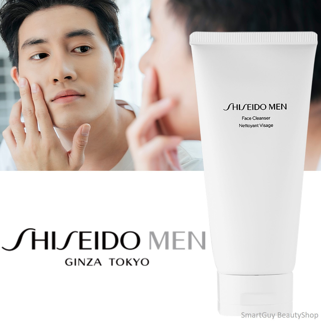 SHISEIDO MEN Face Cleanser Nettoyant Visage 125ml คลีนเซอร์ทำความสะอาดผิวหน้าผู้ชายสูตรพิเศษจาก ...