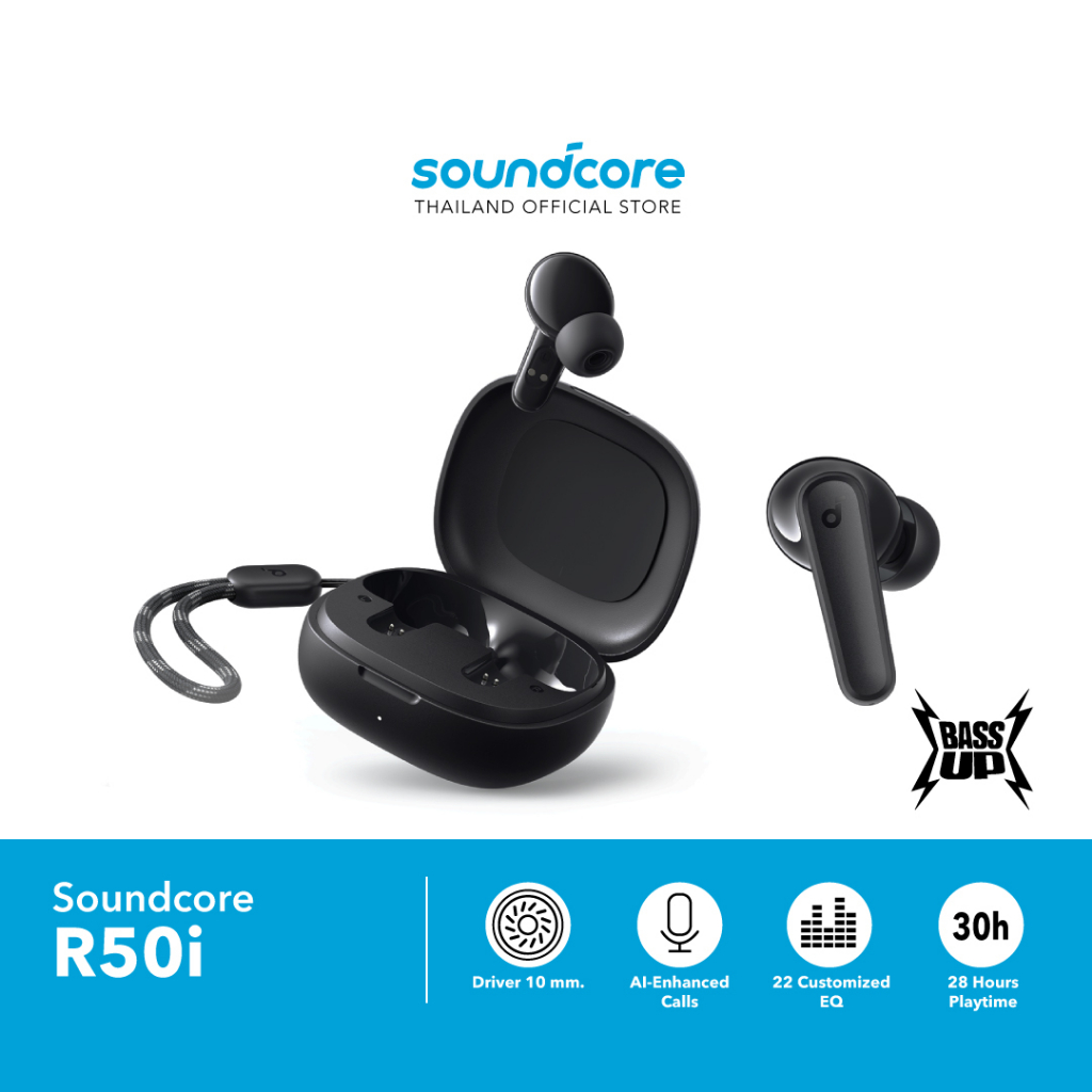 Soundcore R50i / R50i NC หูฟังบลูทูธ True Wireless หูฟังไร้สาย ไมค์ชัด ...