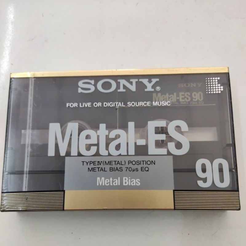 ม้วนเทปเปล่า SONY METAL-ES 90 | Shopee Thailand