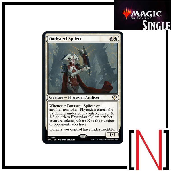[MTG][Single][MOC] Darksteel Splicer ระดับ Rare [ภาษาอังกฤษ] | Shopee ...