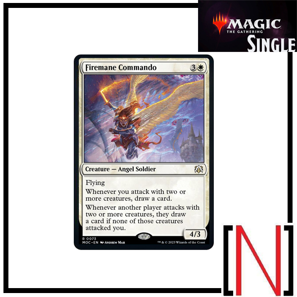 [MTG][Single][MOC] Firemane Commando ระดับ Rare [ภาษาอังกฤษ] | Shopee ...