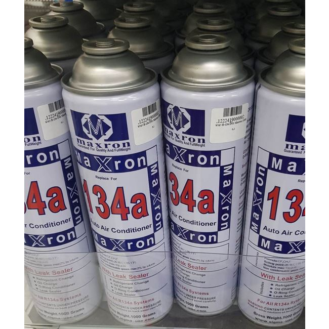 น้ำยา R-134 ยี่ห้อ Maxron 1,000g. | Shopee Thailand