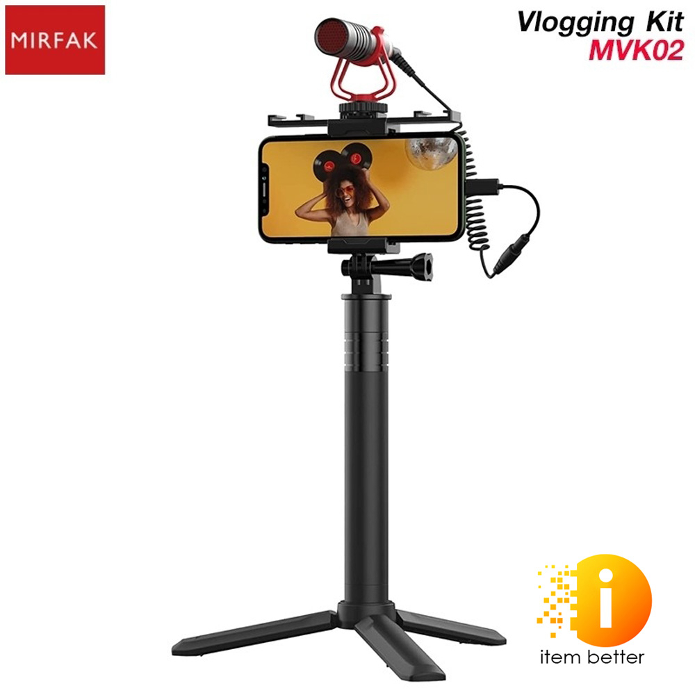 MOZA MIRFAK VLOGGING KIT STARTER MVK02 ไมโครโฟน | Shopee Thailand