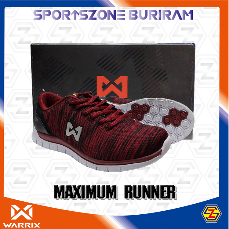 รองเท้าวิ่ง (Running) WARRIX (วอริกซ์) MAXIMUM RUNNER รุ่น WF-1304 💯 ...