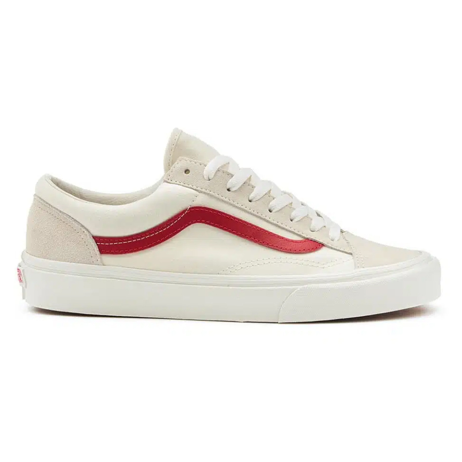 VANS Style 36 - Marshmallow/Racing Red VN0A3DZ3OXS รองเท้าแวน (หนอนแดง ...