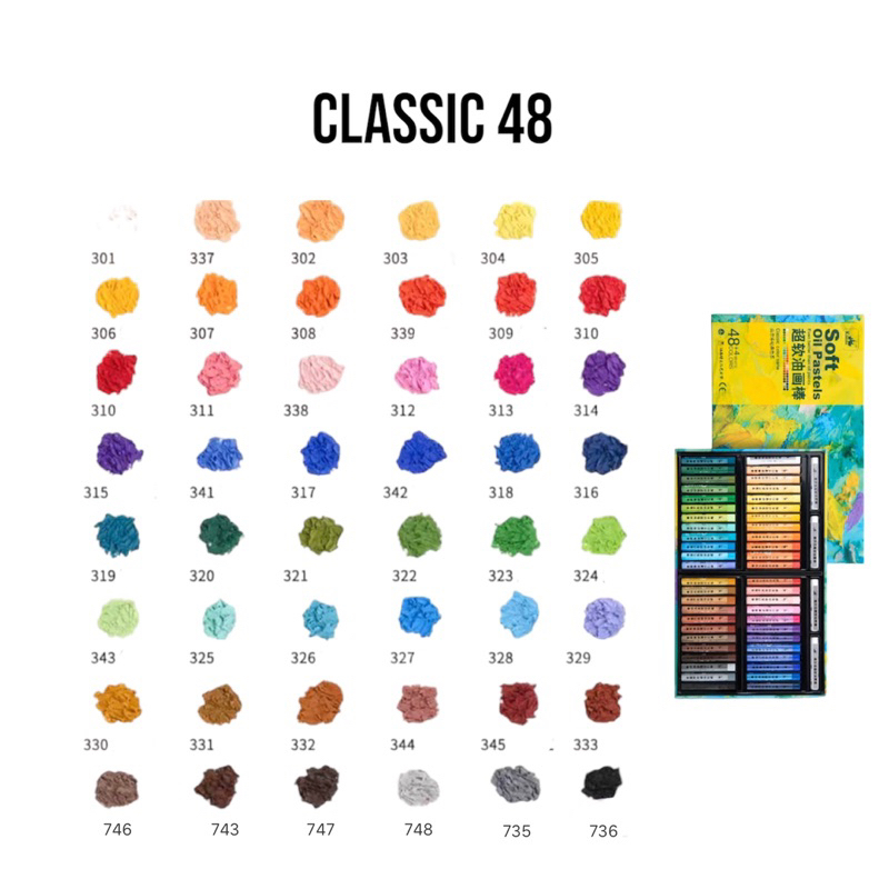 [Classic] Kuelox Oil pastel สีชอล์คน้ำมันขายแยกแท่ง | Shopee Thailand