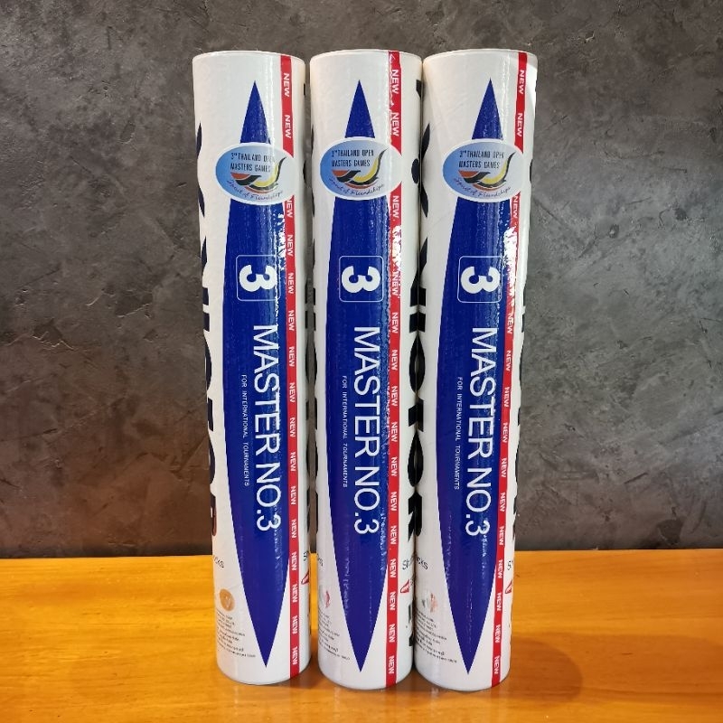 ลูกแบดมินตัน VICTOR Master No. 3 | Shopee Thailand