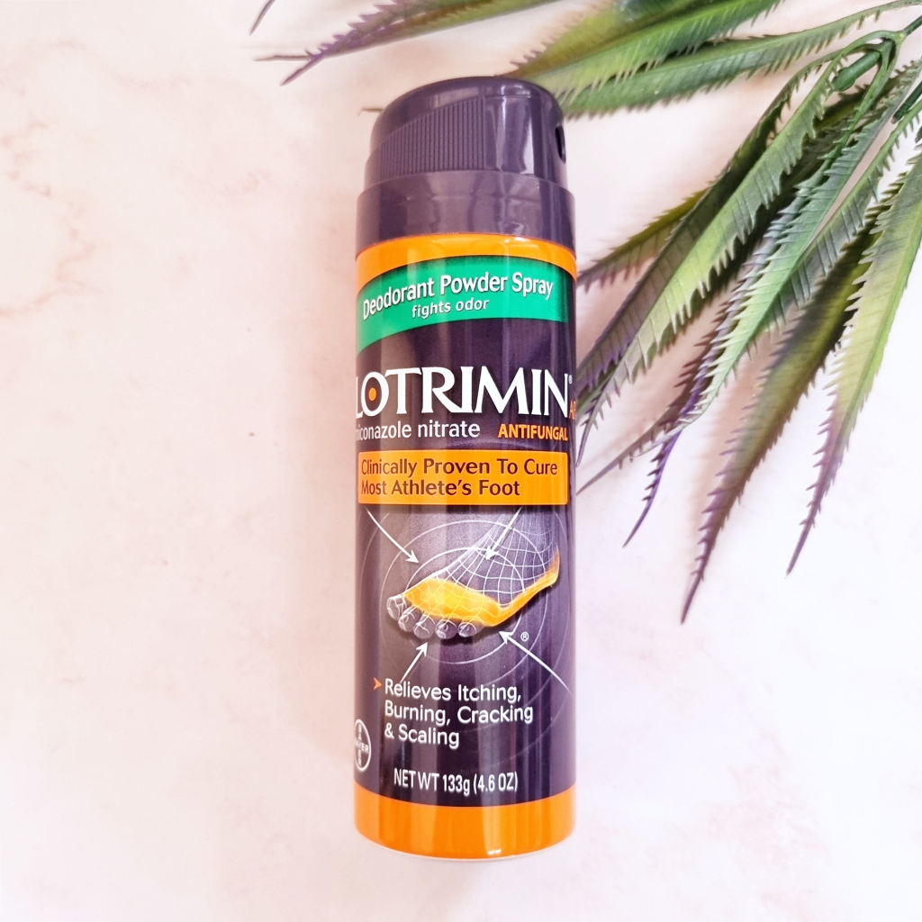 [Lotrimin®] Antifungal Foot Powder or Spray สเปรย์แป้ง ระงับกลิ่นเท้า ...