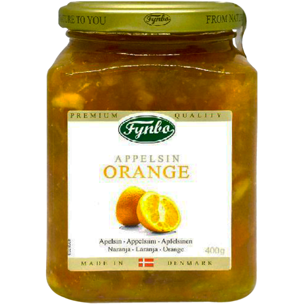 (แพ็คคู่)Fynbo Jam Premium Orange flavor แยมส้ม 400 g | Shopee Thailand