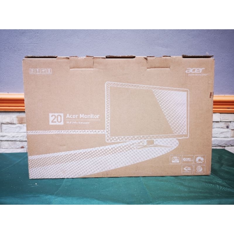 จอคอมพิวเตอร์ ของใหม่ค้างสต๊อก Monitor ACER รุ่น G206HQL LED 60Hz ขนาด ...