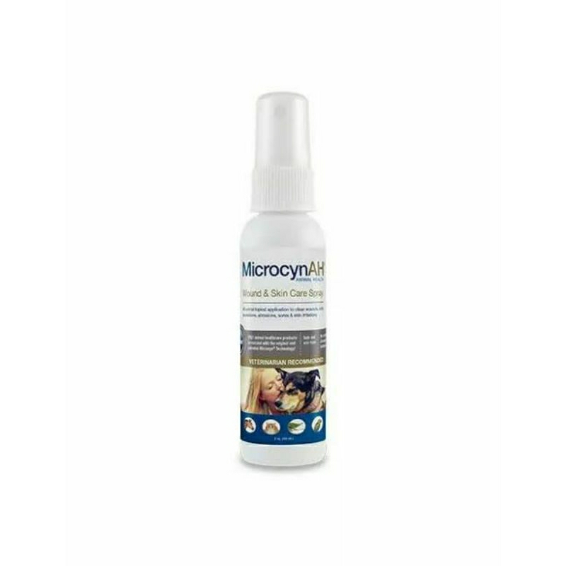 Microcyn AH Wound & Skin Care Spray 59ml สเปรย์พ่นแผล กำจัดเชื้อ คัน ...