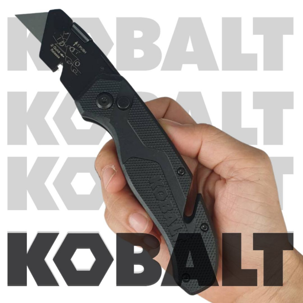 มีดอเนกประสงค์ KOBALT Quick Release Utility Knife สีดำ | Shopee Thailand