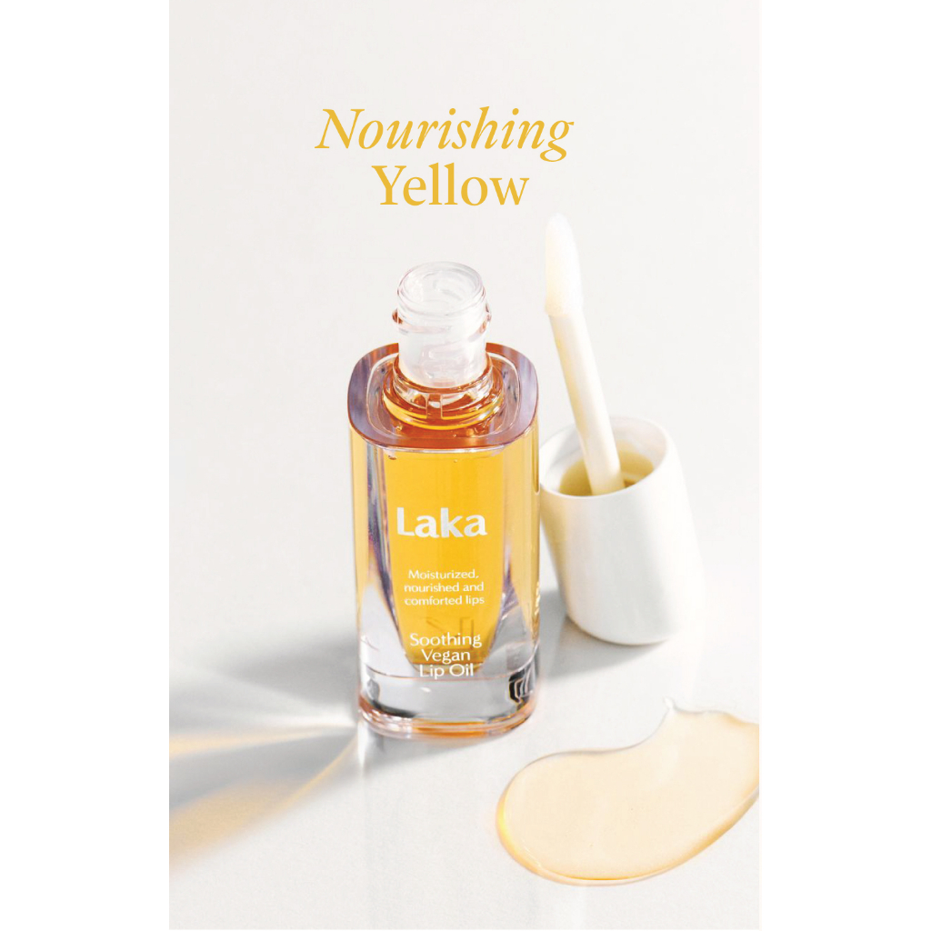 [ไม่เข้าร่วมโปร 1+1] Laka : Soothing Vegan Lip Oil [Official Store] | Shopee Thailand
