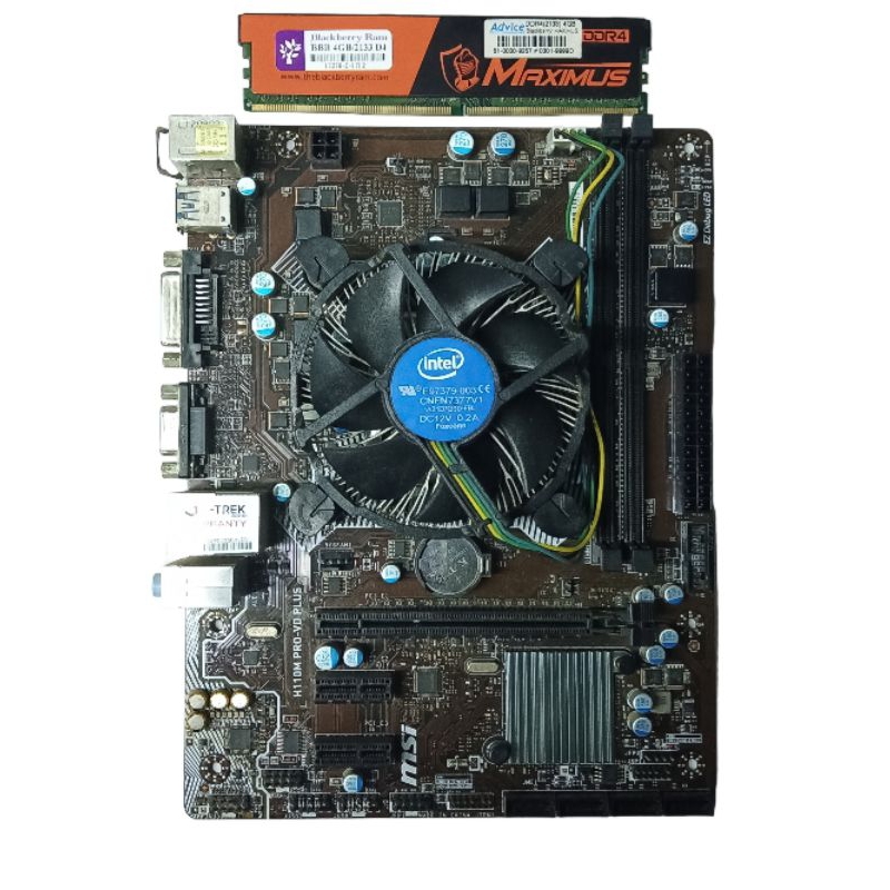 เมนบอร์ดมือสองพร้อมซีพียู Pentium G4600 3.6 gb socket 1151+แรม DDR 4 4gb | Shopee Thailand