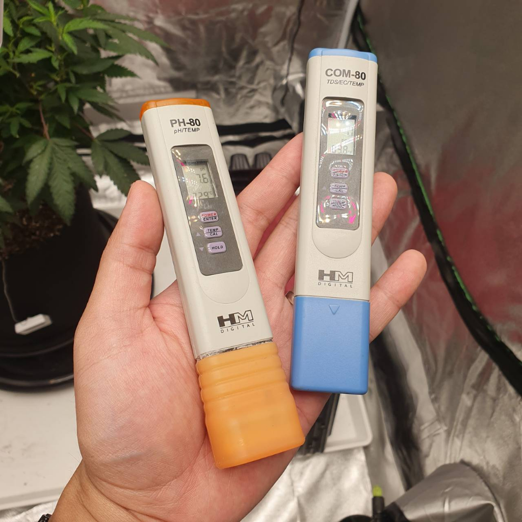 COM-80 PH-80 EC TDS PH Hydrotester HM Digital เครื่องวัดค่าน้ำ ปากกาวัด ...