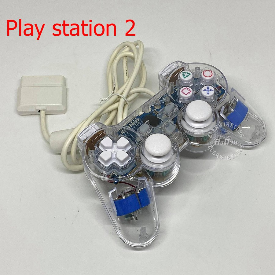 Joy Play จอย เพลย์ Play Station 2 Double Shock 2 Controller PS2 ...