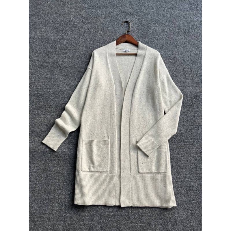 Reitmans open front cardigan เสื้อคลุมสีเทา | Shopee Thailand