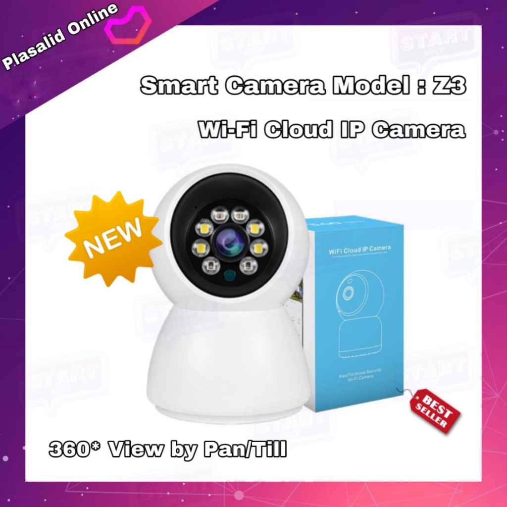 กล้องวงจรปิด กล้องวงจรปิดไร้สาย Smart Camera Wi-Fi Cloud IP Camera 360 ...