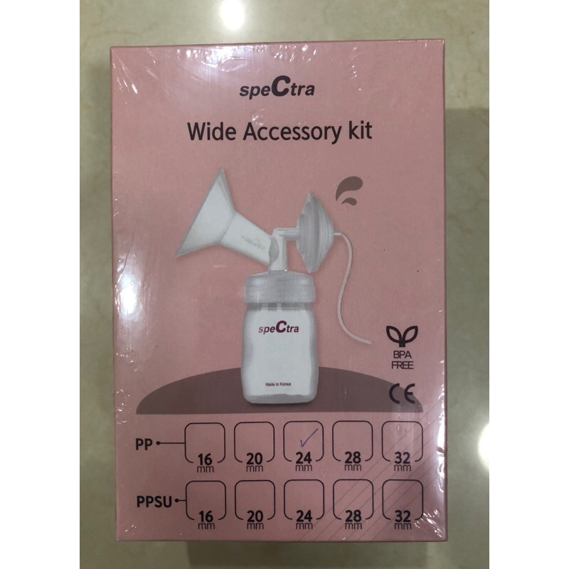 Spectra Wide Accessory Kit อุปกรณ์กรวยปั๊มนมครบชุด (ซื้อมาจากร้าน ...