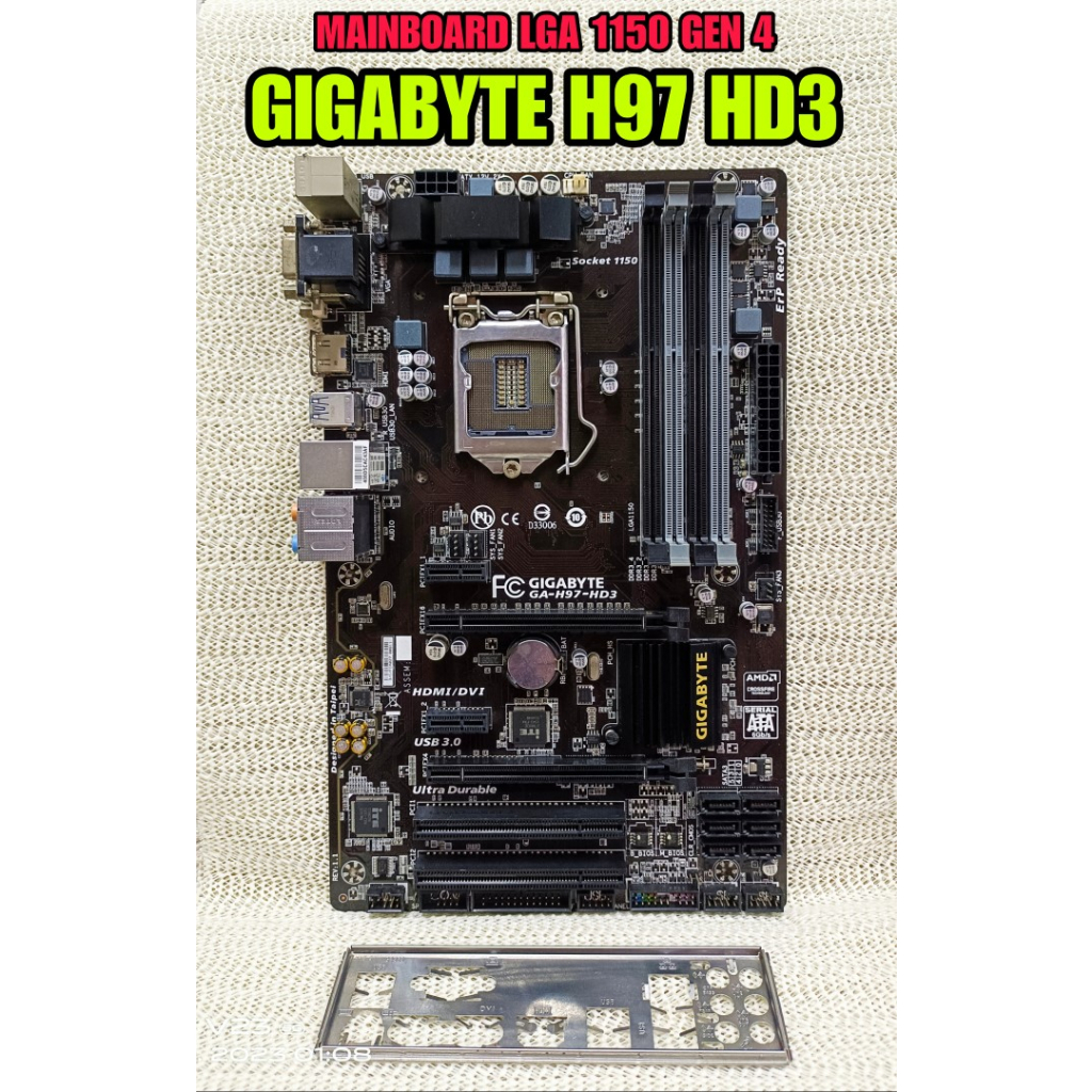 (ร้านในไทย) เมนบอร์ด 1150 รองรับ CPU INTEL GEN 4 ** มีของพร้อมส่งทันที ...