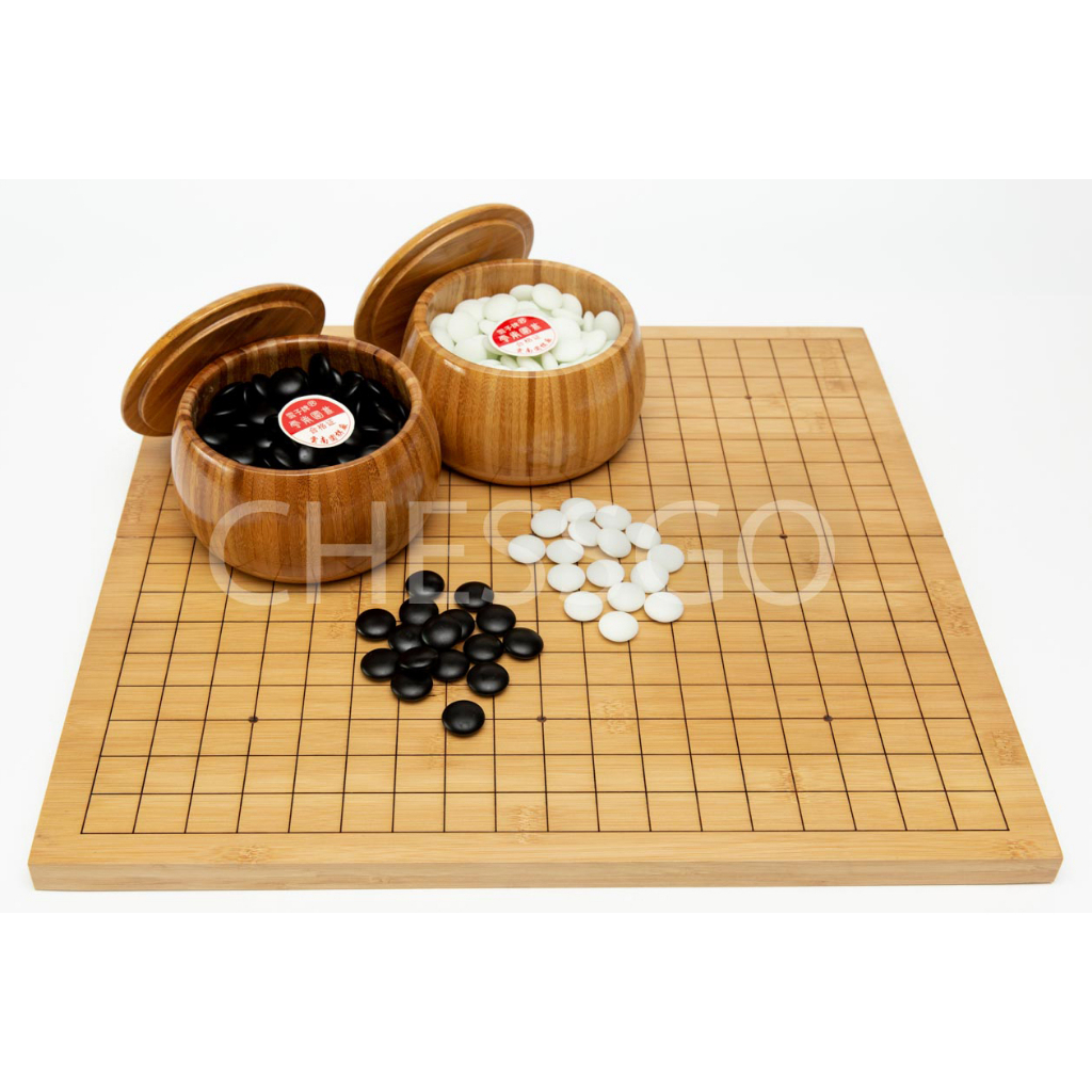 (TepLegacy) ชุดหมากล้อมไม้พับมาตรฐาน19เส้น(เม็ดหินyunzi) | Shopee Thailand