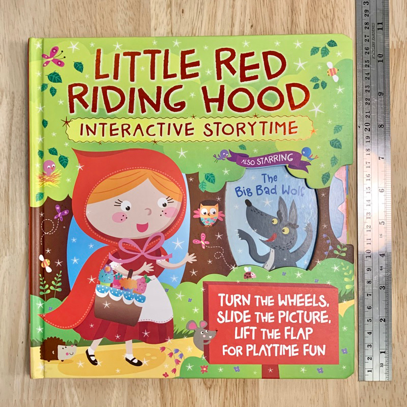บอร์ดบุ๊ค ภาษาอังกฤษ Little Red Riding Hood (Interactive Storytime ...