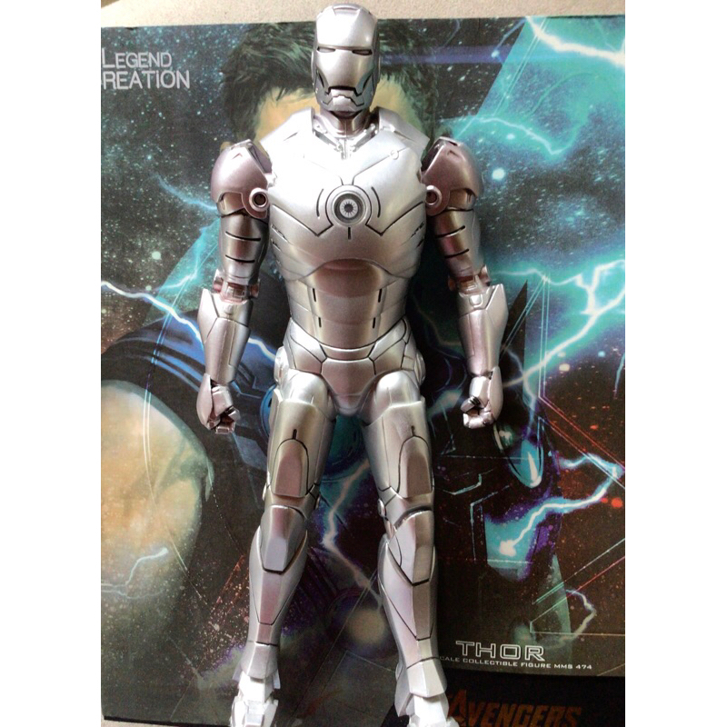 Repainted Ironman MK2 Empire toys 1/6 action figure Iron man marvel mk3 ...