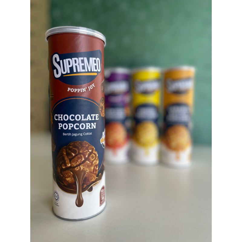Supremeo Popcorn ป๊อปคอร์นเม็ดใหญ่เคลือบเต็มเม็ด | Shopee Thailand