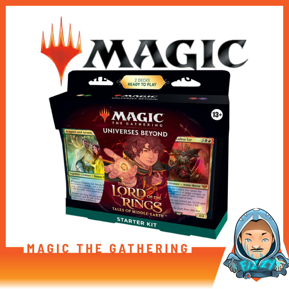 [FIZZY] Magic the Gathering (MTG): The Lord of the Rings - Starter Kit ...