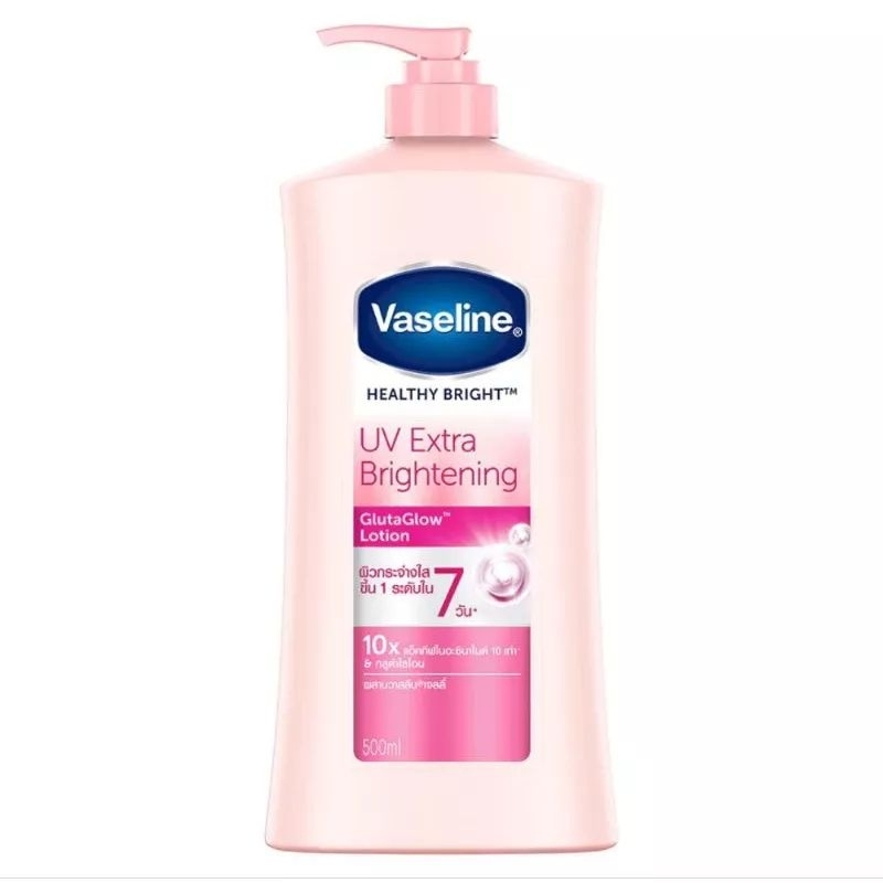 Vaseline Body Lotion Healthy Bright UV Lightening Pink 300, 490 ml ...