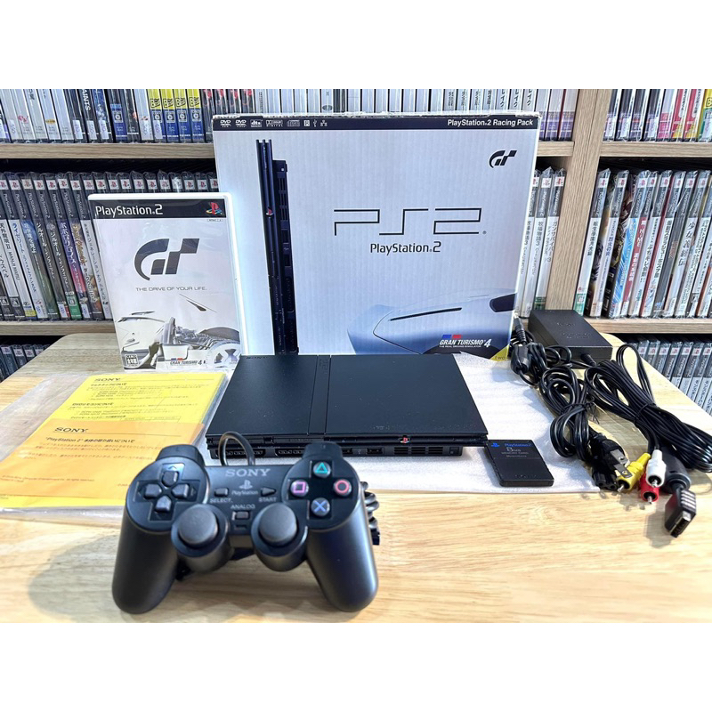 (1) เครื่อง PlayStation 2 Racing Pack GT [SCPH-70000GT](japan)(PS2 ...