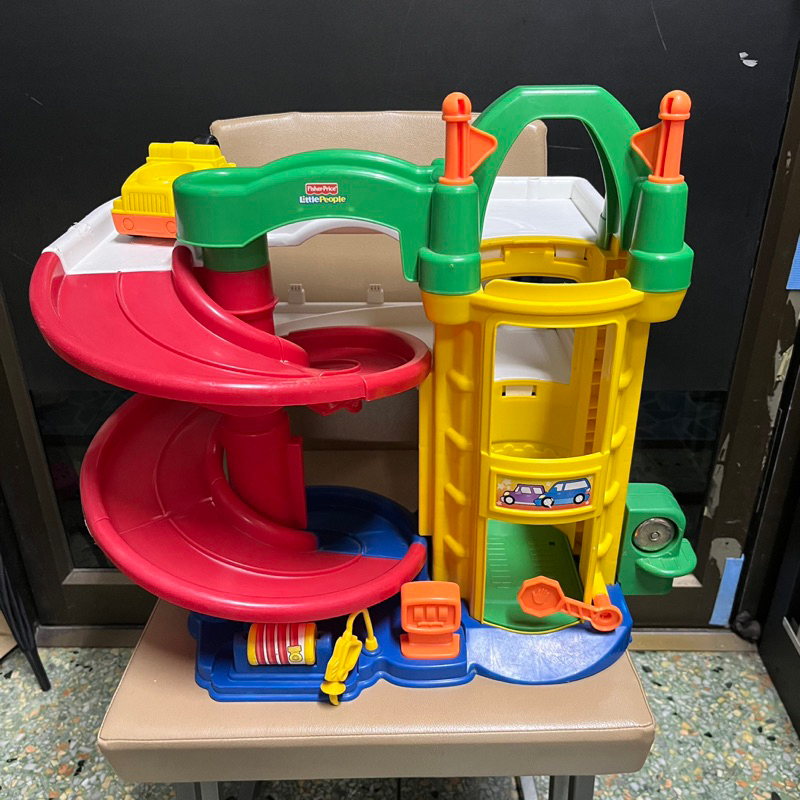 Fisher-Price Little People Racin' Ramps Garage ฉากรถของเล่น ลานจอดรถของ ...