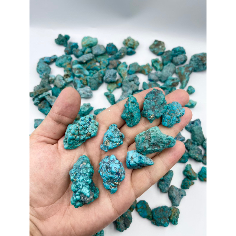 1 pc Natural kingman Turquoise Rough Stone / Top High Quality Stone ...