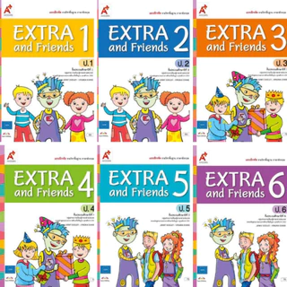 แบบฝึกหัดextra and friends ป.1-ป.6 ราคาพิเศษ | ซื้อออนไลน์ที่ Shopee ...