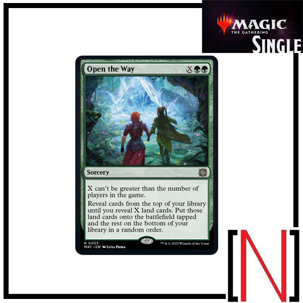 [MTG][Single][MAT] Open the Way ระดับ Rare [ภาษาอังกฤษ] | Shopee Thailand