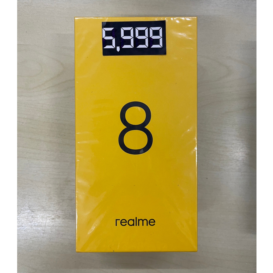 Realme 8 4G (8/128GB) สินค้าตัวโชว์ | Shopee Thailand