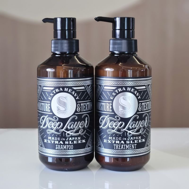 [พร้อมส่ง] Deep Layer Extra Sleek Shampoo/Treatment แชมพู ครีมนวดผม สำหรับผมเส้นเล็ก | Shopee ...