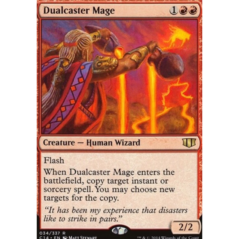 [MTG][Single][2XM] Dualcaster Mage ระดับ Rare [ภาษาอังกฤษ] | Shopee ...