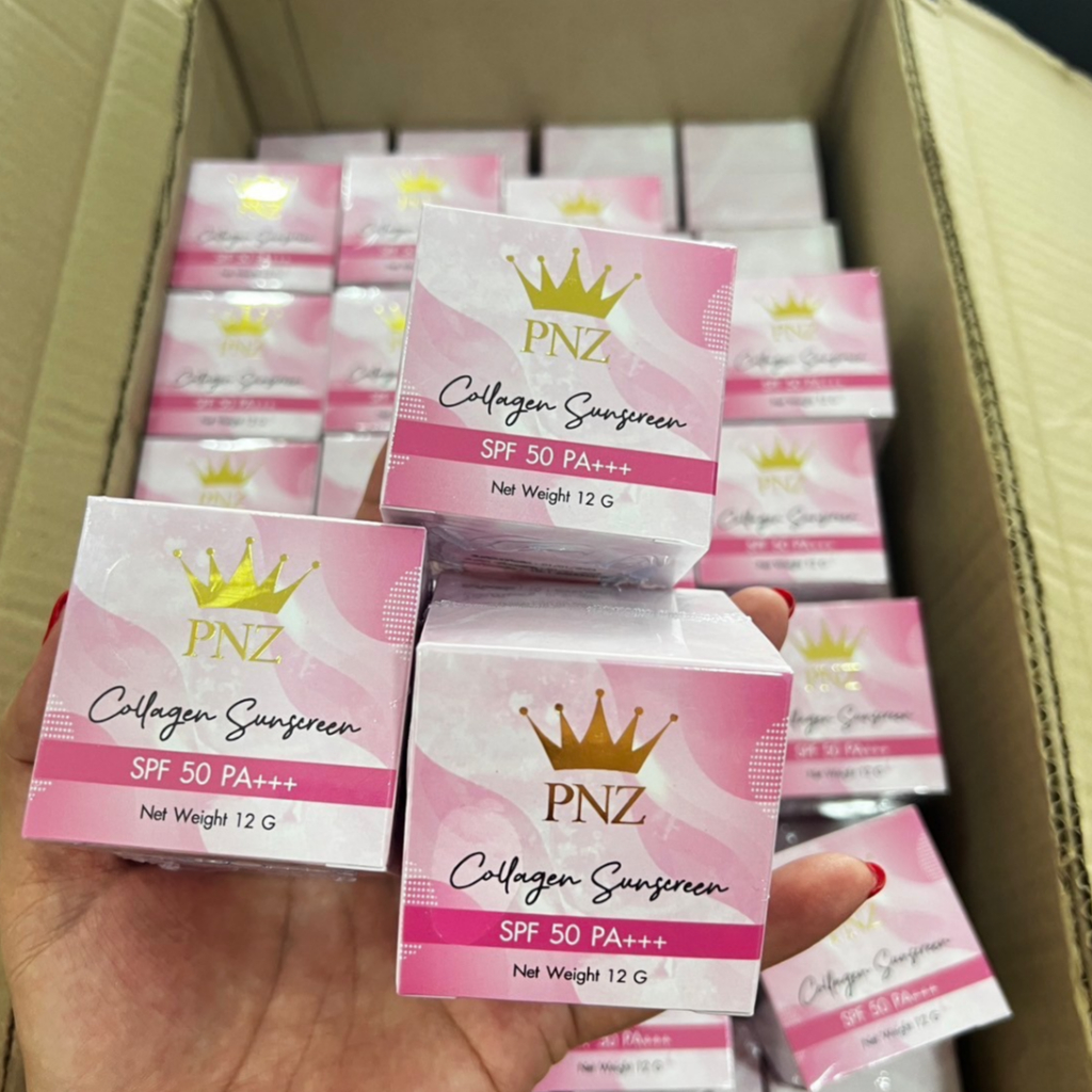 กันแดดคอลลาเจนพีเอ็นซี (PNZ Collagen Sunscreen) ขนาด12กรัม | Shopee Thailand