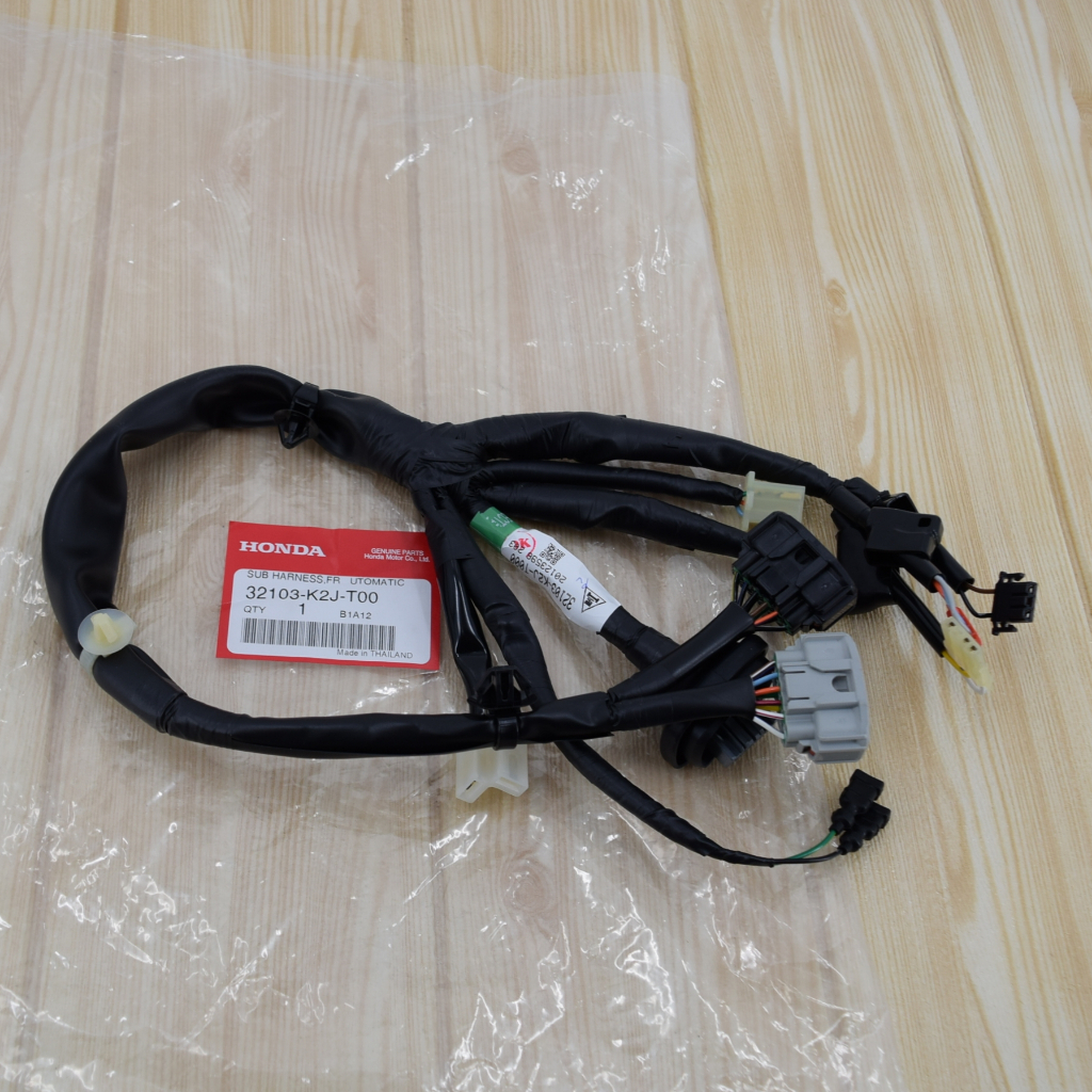 ชุดสายไฟเรือนไมล์(ปลั๊กใหญ่ สตาร์ทเท้า) เวฟ110i 2021 แท้ศูนย์ฮอนด้า ...