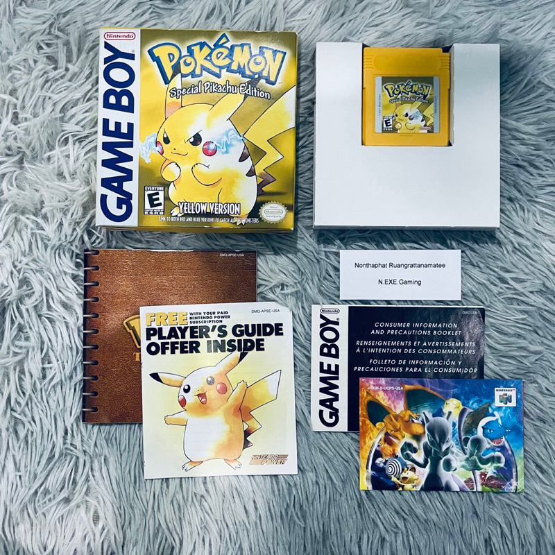 Nintendo Gameboy Pokemon Yellow Pikachu US | Shopee Thailand