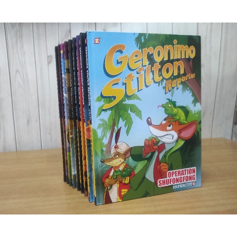 Geronimo Stilton ฉบับ Graphic Novel การ์ตูนช่อง | Shopee Thailand